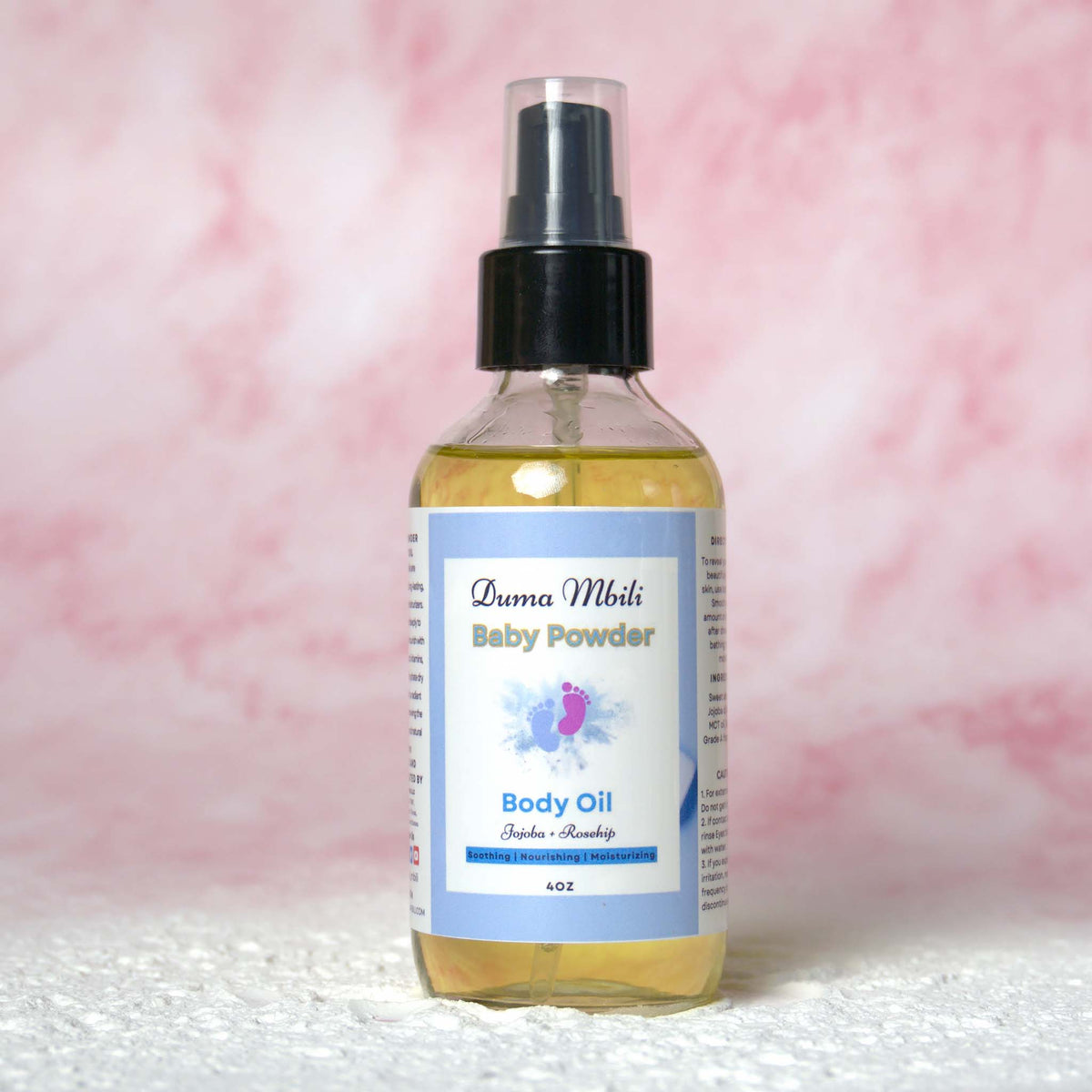 Baby Powder Body Oil – Duma Mbili LLC
