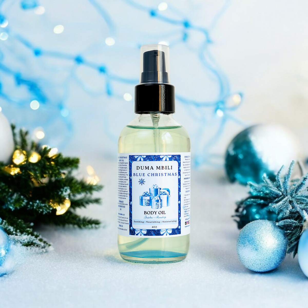 Blue Christmas - Perfume Oil - Sweet Essentials – Duma Mbili LLC