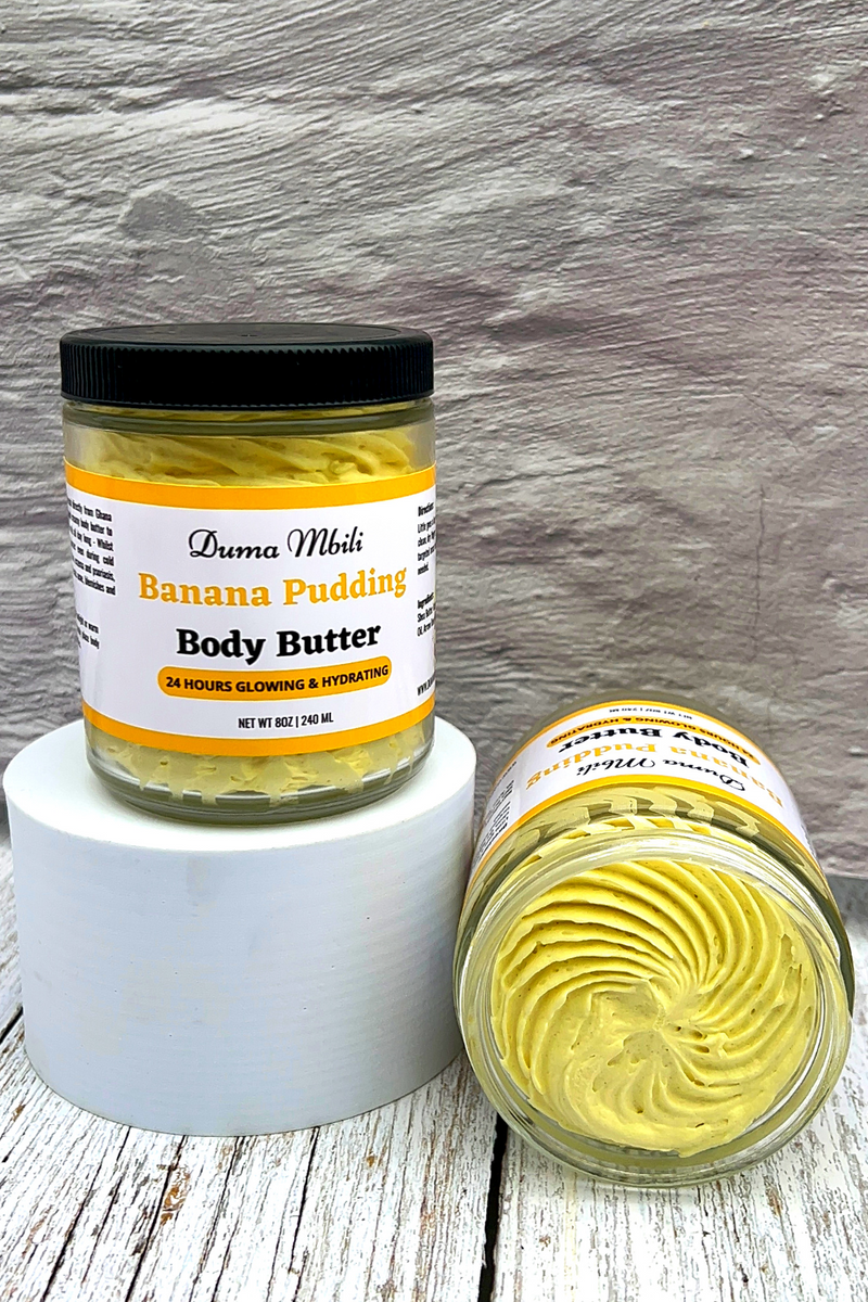 Banana Pudding Whipped Body Butter – Duma Mbili LLC