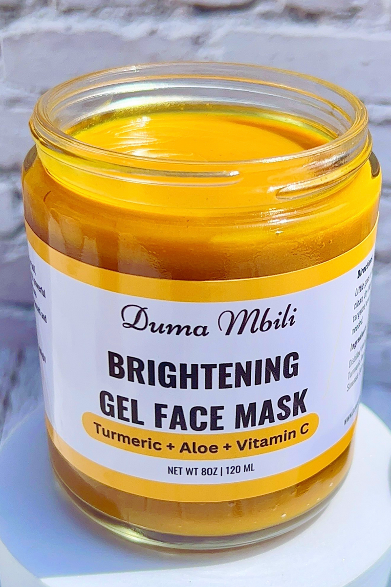 Turmeric Gel Face Mask – Duma Mbili LLC